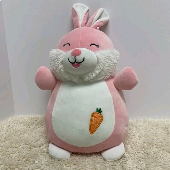 Toys | Squishmallows Hug Mees Easter Plush Pink Bunny Soft Stuffed Toy ...